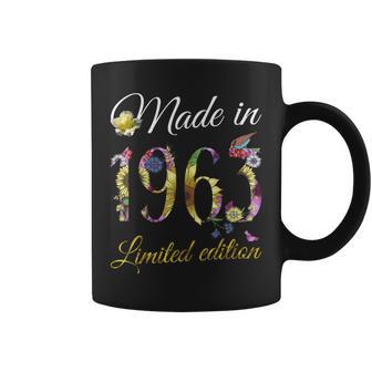 60 Year Old Made In 1964 Floral 60Th Birthday Women Coffee Mug | Mazezy
