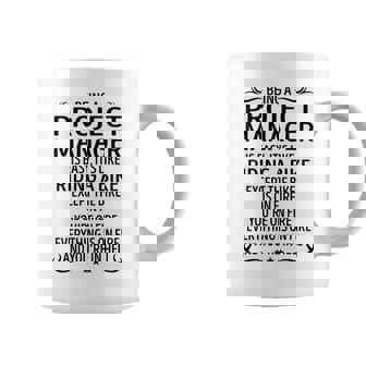 Being A Tour Manager Like Riding A Bike Coffee Mug - Seseable