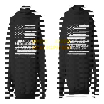 Solar Eclipse Twice In Lifetime 2024 Solar Eclipse Sweatshirt | Mazezy