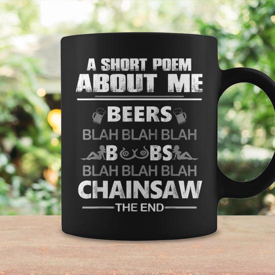 Funny Beer Poems A Short Poem Beers Boobs Chainsaw Funny Tree Climber