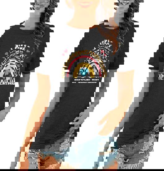 Rainbow shirt womens store