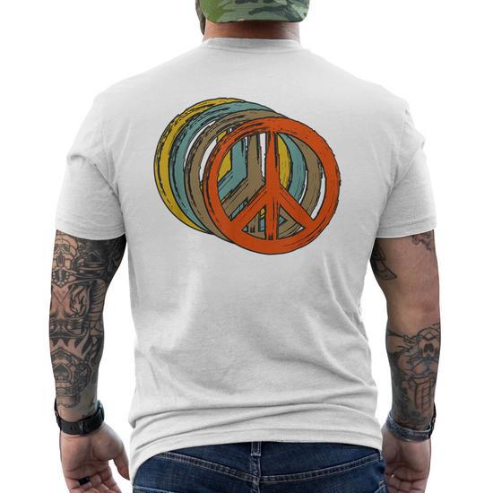 60s Peace Sign And Love Retro Peace Love Peace Sign 60S 70S Hippie