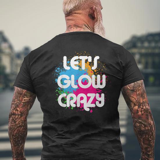 Partysquad Logo Lets Glow Crazy 80S Party Glow Party 80S Glow Party