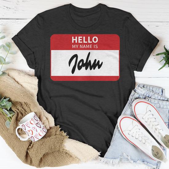 John Name Tag