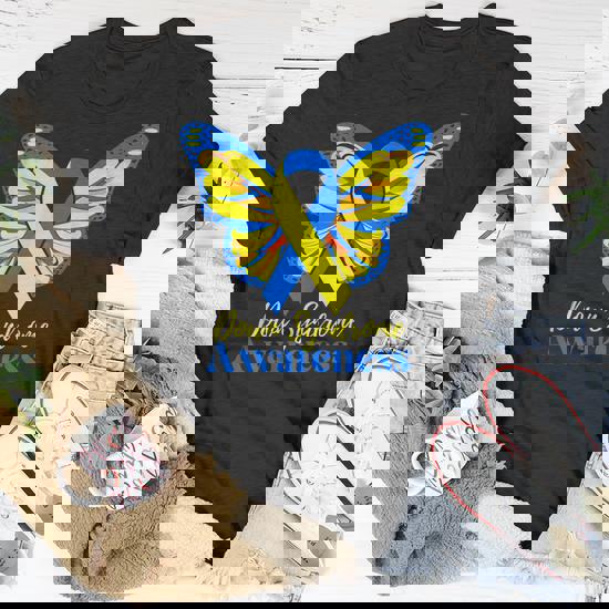 Down Syndrome Butterfly Logo Pinmart's Down Syndrome Awareness Ribbon