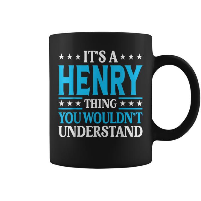 Henry Is The Name Funny Team Henry Coffee Mug | Mazezy