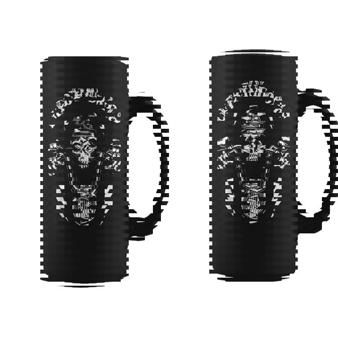 Life Behind Bars Motorcycle Rider Vintage Chopper Biker Gift Coffee Mug ...
