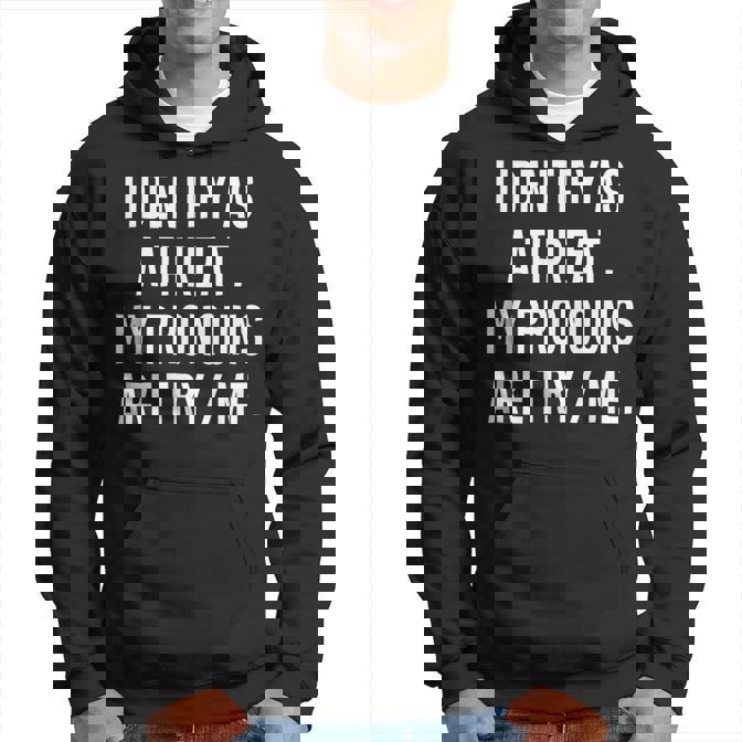 I Identify As A Threat My Pronouns Are Try Me Funny Meme Meme Funny ...