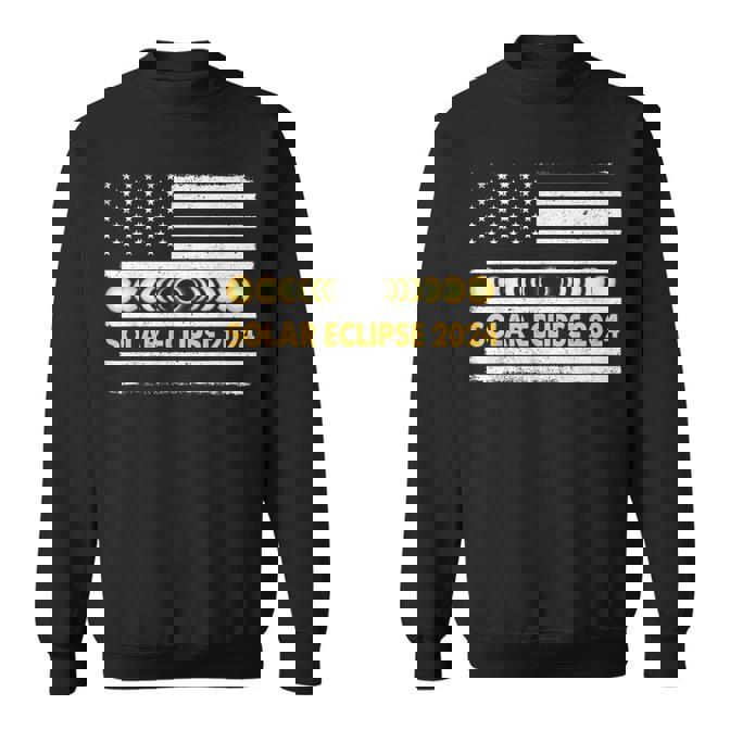 Solar Eclipse Twice In Lifetime 2024 Solar Eclipse Sweatshirt | Mazezy