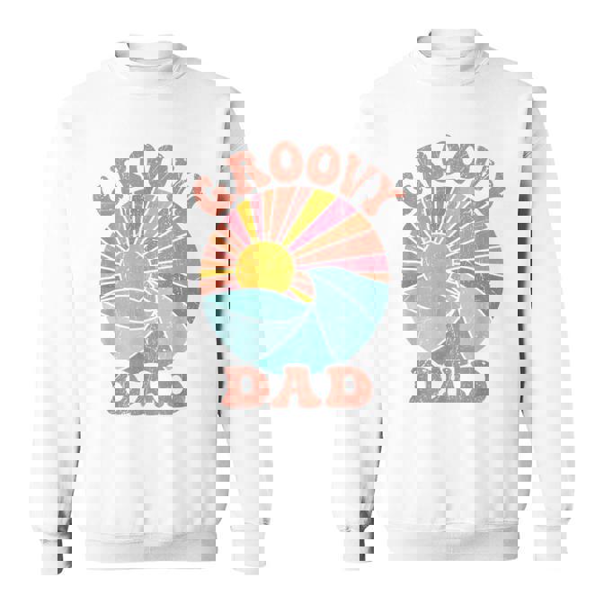 Mens Groovy Pops 70S Aesthetic Nostalgia 1970S Retro Dad Sweatshirt ...