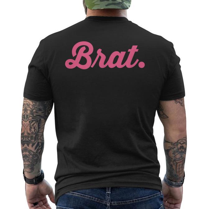 Thot Daughter Brat Dark Humor Joke 365 Partygirl Men's T-shirt Back ...