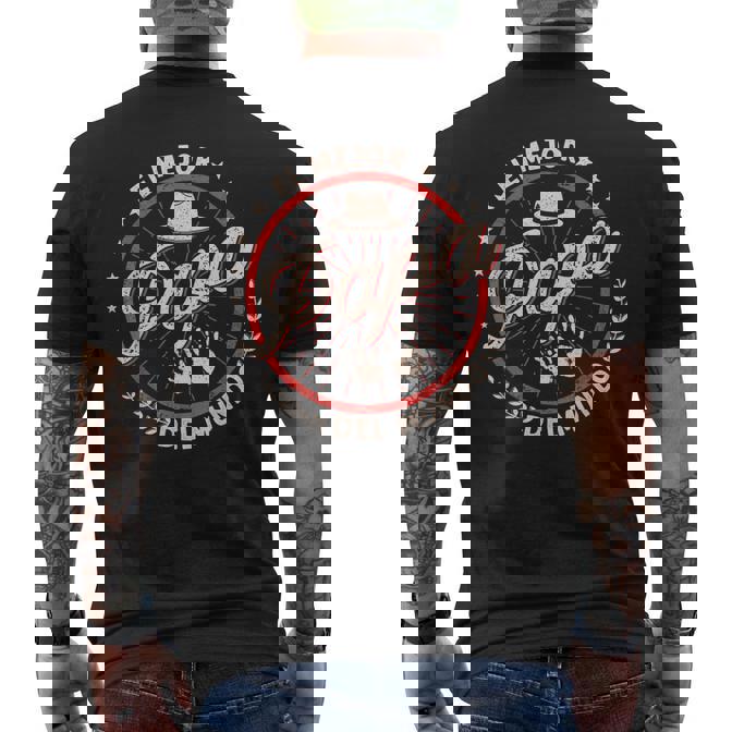 Eres El Mundo Papa Dia Del Padre Regalo Mens Back Print T-shirt | Mazezy