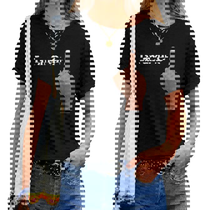 Im 49 Plus Middle Finger 50Th Birthday Women T-shirt | Mazezy