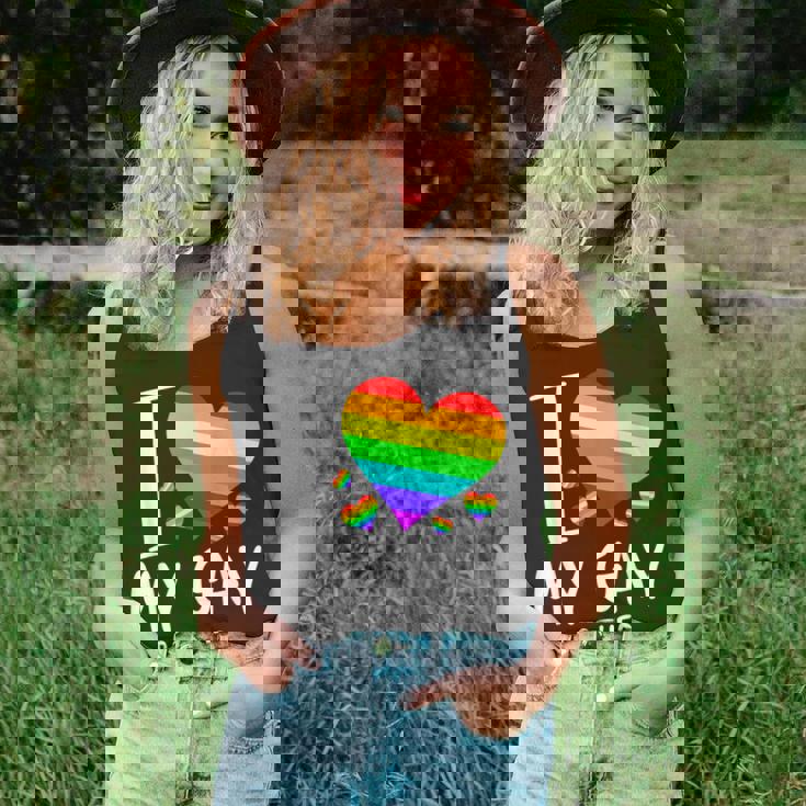 I Love My Gay Brother Lgbt Month Family Proud Unisex Tank Top | Mazezy