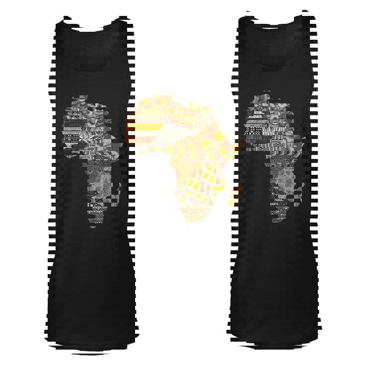 Africa Map Kente Cloth Black History Month Afro Africa Pride Unisex ...