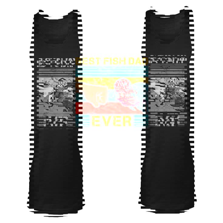 Best Fish Dad Ever Fish Keeping Enthusiast Father Tank Top | Mazezy