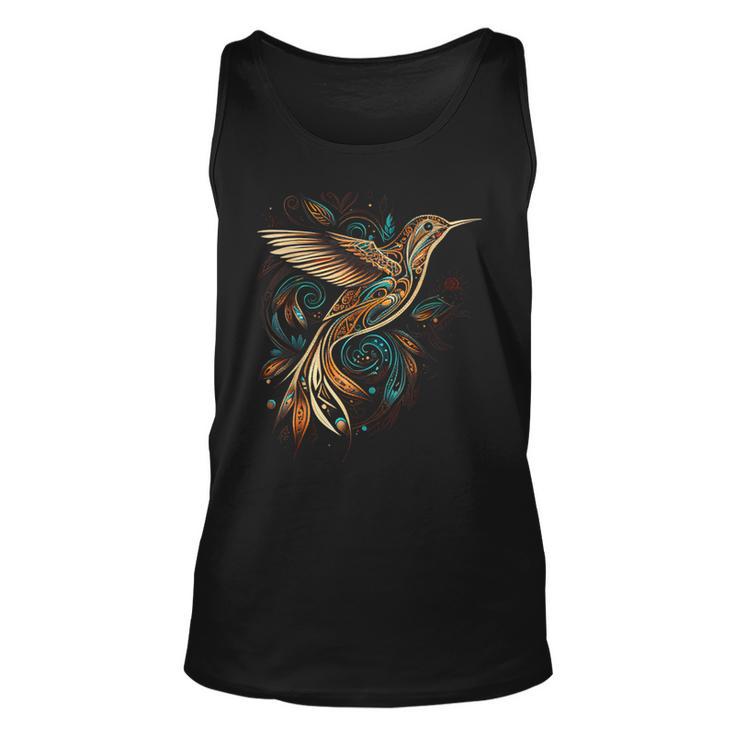 Hummingbird Native American Indian Northwest Tribal Graphic Tank Top ...