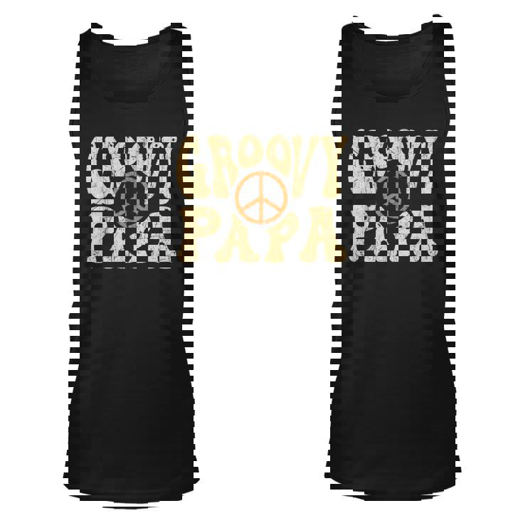 Mens Groovy Papa 70S Aesthetic Nostalgia 1970S Retro Dad Hoodie | Seseable