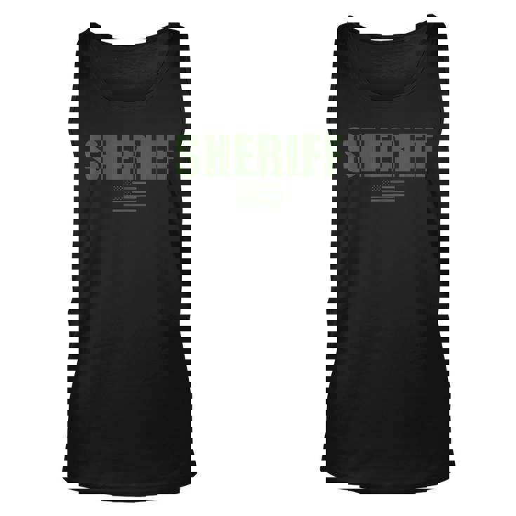 Sheriff Od Green On Duty Uniform Unisex T-Shirt | Mazezy