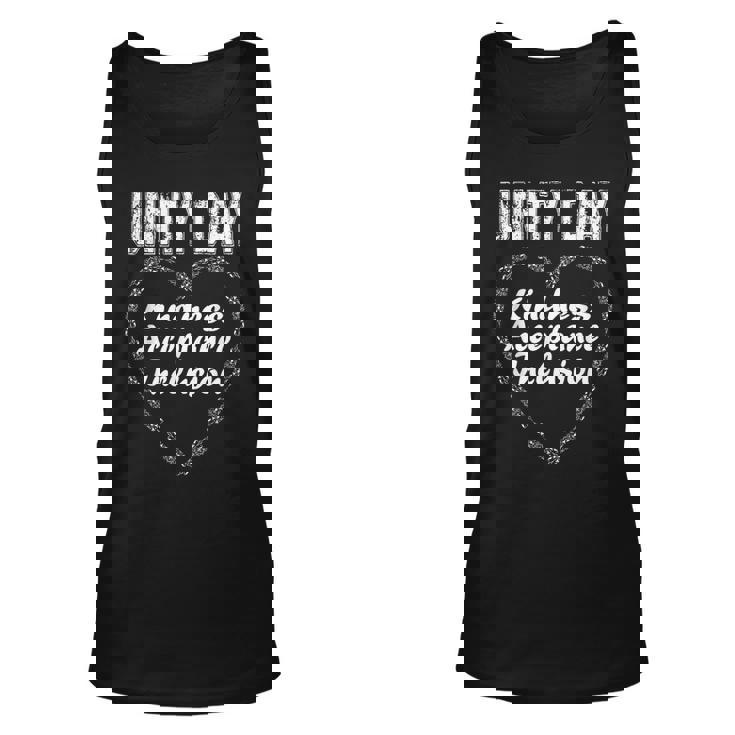 Unity Day Shirt Squad Orange Kindness Acceptance Inclusion Tank Top ...