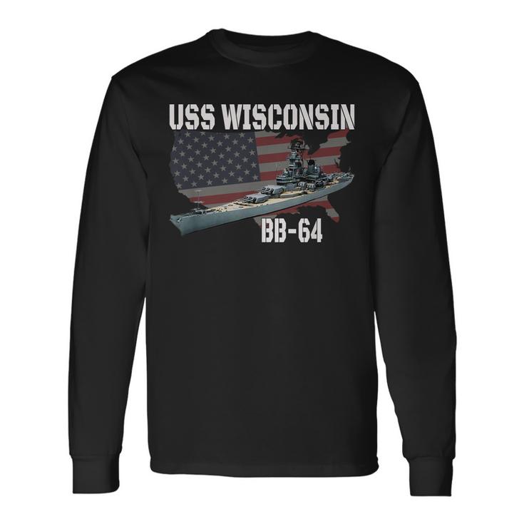 Ww2 American Battleship Uss Wisconsin Bb-64 Warships Veteran Unisex ...