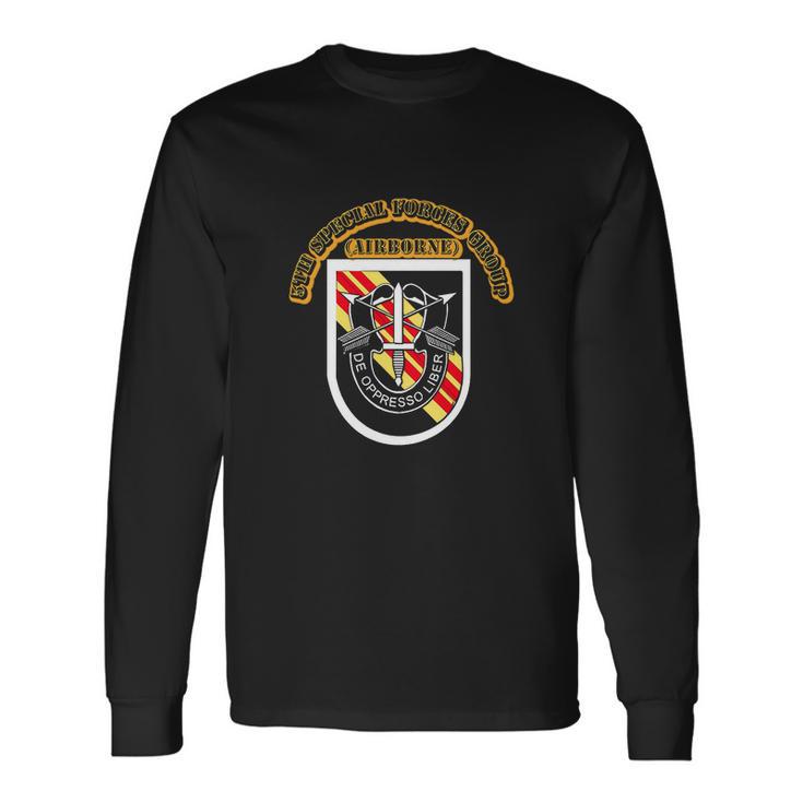 5Th Special Forces Group Airborne Tshirt Men Women Long Sleeve T-Shirt ...