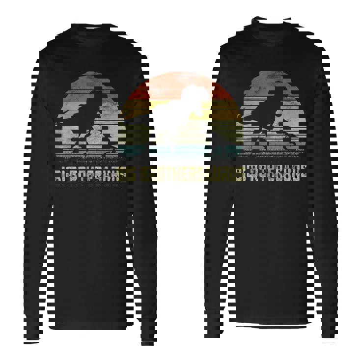 Big Brothersaurus Rex Dinosaur Big Brother Saurus Long Sleeve T-Shirt ...