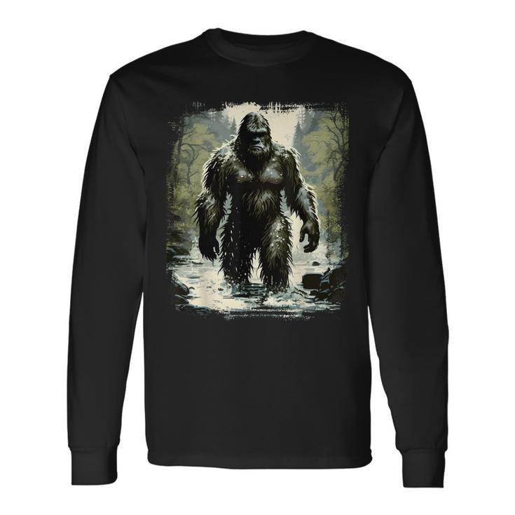 Bigfoot National Park Sasquatch Bigfoot Cryptid Camping Hoodie | Mazezy
