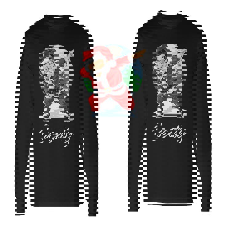 Cassady Name Santa Cassady Long Sleeve T-Shirt - Seseable