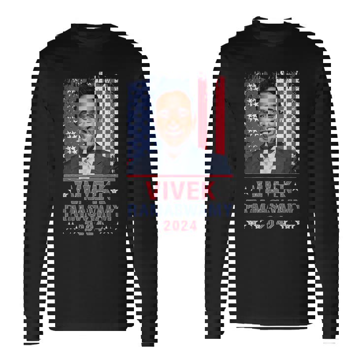 Elect Vivek Ramaswamy For President Of Usa 2024 Campaign Long Sleeve T ...