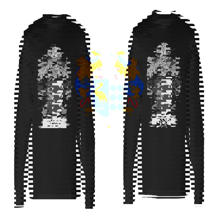 Garza Crest Spanish Crests Men Women Long Sleeve T-Shirt T-shirt ...