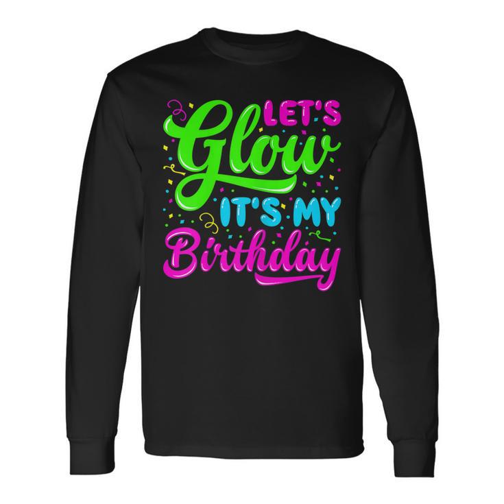 Glow Party Clothing Glow Party T Shirt Birthday Party Shirts Long ...