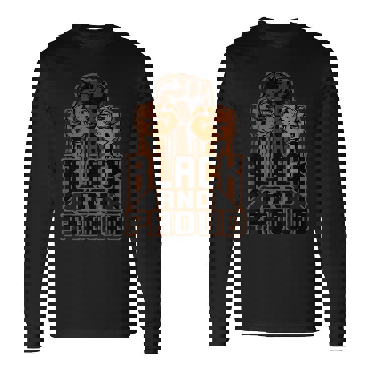 Inspiring Black Leaders Power Fist Hand Black History Month V12 Long ...