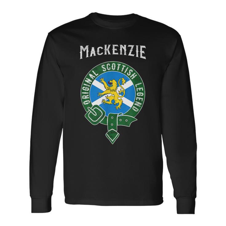 Mackenzie Clan Scottish Legend Scotland Flag Belt Men Women Long Sleeve ...