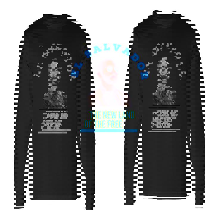 Nayib Bukele 2024 Men's Back Print T-shirt | Mazezy