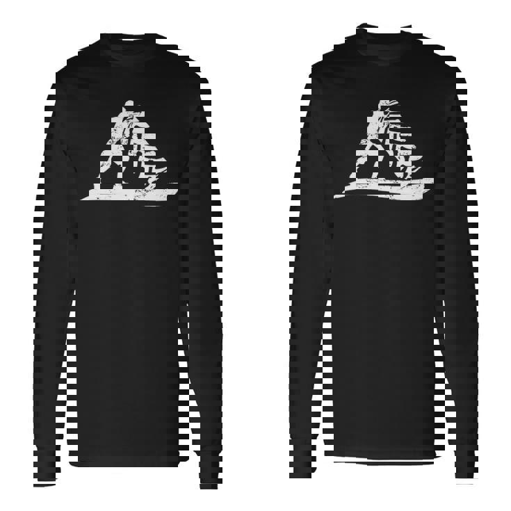 Strongman Tire Tire Flip Tire Turn Powerlifters Muscleman Long Sleeve T ...