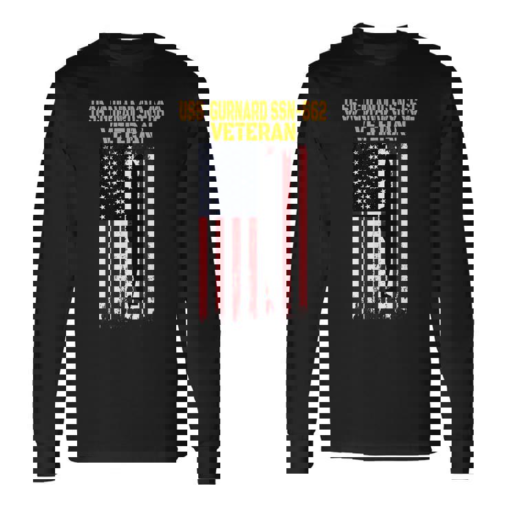 Uss Gurnard Ssn-662 Submarine Veterans Day Fathers Day Long Sleeve T ...