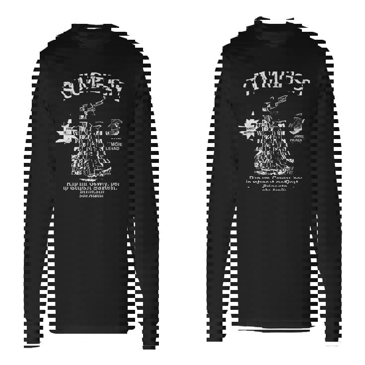 Vintage Stumpfest 2023 Brisbane Get Sweaty Long Sleeve T-Shirt | Mazezy