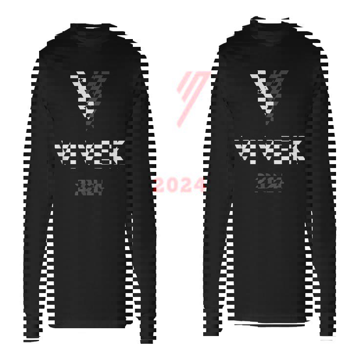 Vivek Ramaswamy For President 2024 Long Sleeve T-Shirt | Mazezy
