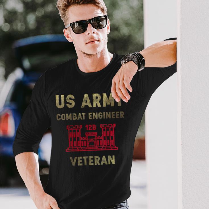 Us Army Combat Engineer Army Corps Of Engineers Long Sleeve T-Shirt T ...
