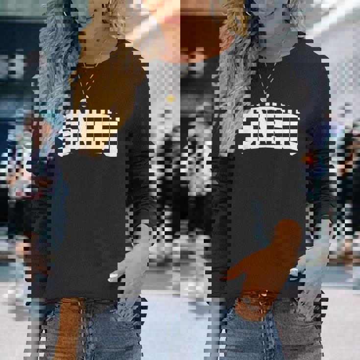 Snhu Athletic Arch College University Alumni Long Sleeve T-Shirt - Seseable