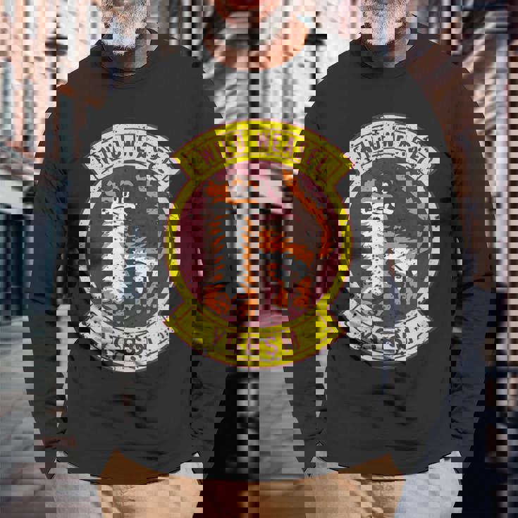 Vintage Wild Weasel Ygbsm Vintage Insignia Veterans Day Long Sleeve T ...