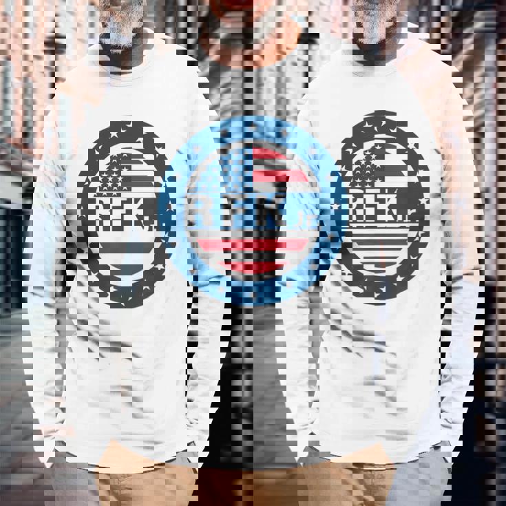 Robert Kennedy Jr For President Rfk Jr 2024 Retro Long Sleeve T-Shirt T ...