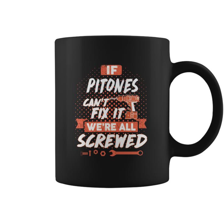 Pitones Name Pitones Family Name Crest V2 Coffee Mug | Seseable
