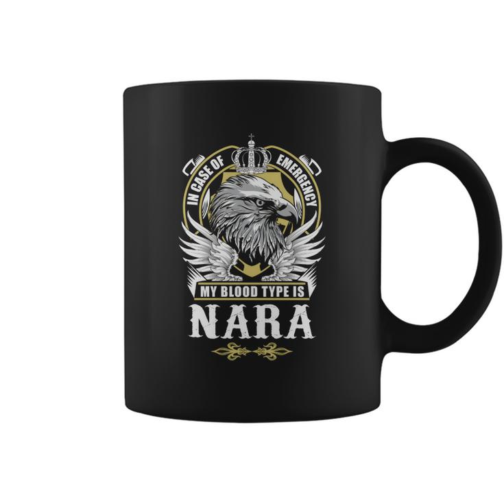 Nara Name - In Case Of Emergency My Blood Coffee Mug | Seseable