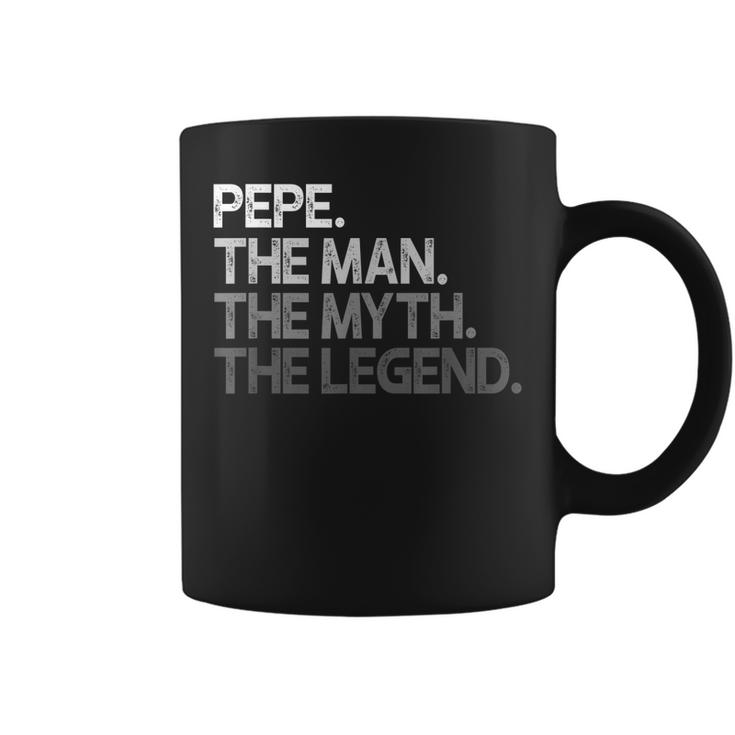 Mens Pepe Gift The Man The Myth The Legend Coffee Mug | Seseable