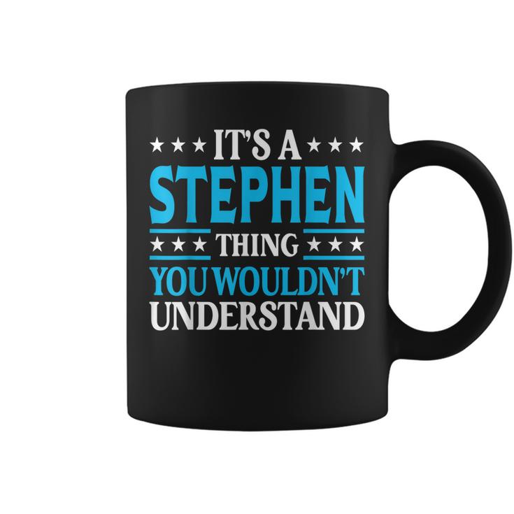 Stephen Personal Name Funny Stephen Coffee Mug | Seseable