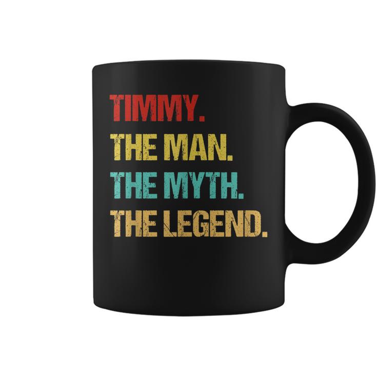 Mens Timmy The Man The Myth The Legend Coffee Mug | Seseable