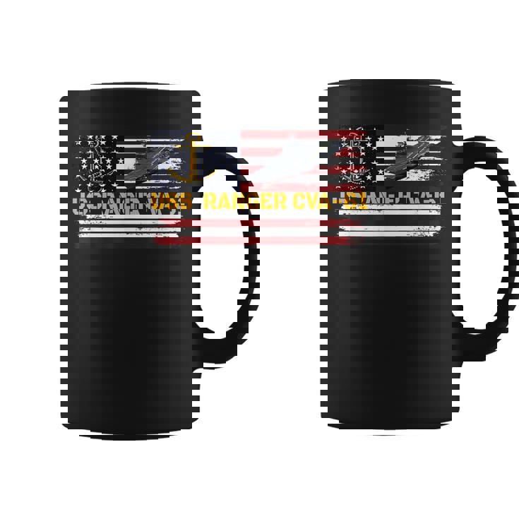Aircraft Carrier Uss Ranger Cva-61 Veterans Day Fathers Day Coffee Mug ...