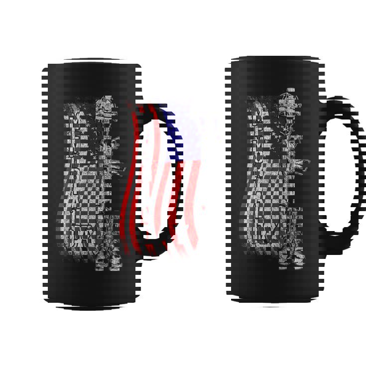 American Flag Veteran Memorial Day Patriotic Coffee Mug | Mazezy